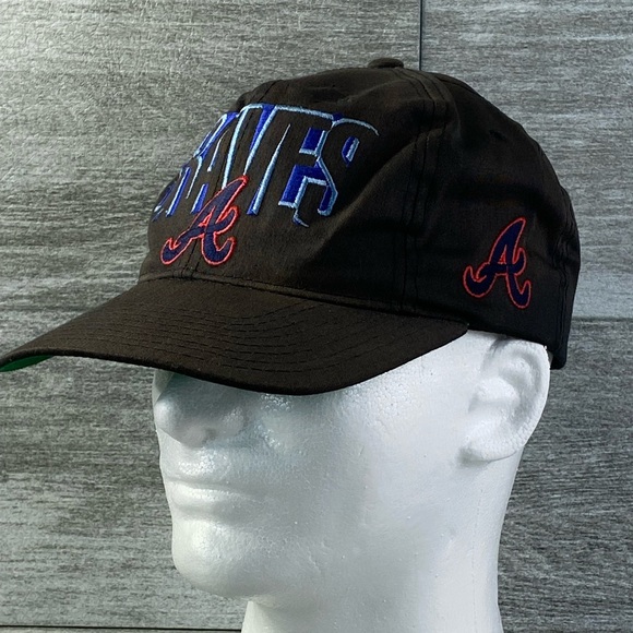 STARTER | Accessories | Vtg Atlanta Braves A Logo Starter Snapback The ...